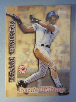 *1:36 Packs* 1997 Topps Team Timber #TT3 Bernie Williams | eBay
