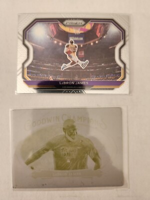 Lebron James 12 Card Lot Printing Plate 1/1 Dunk Tribute | eBay