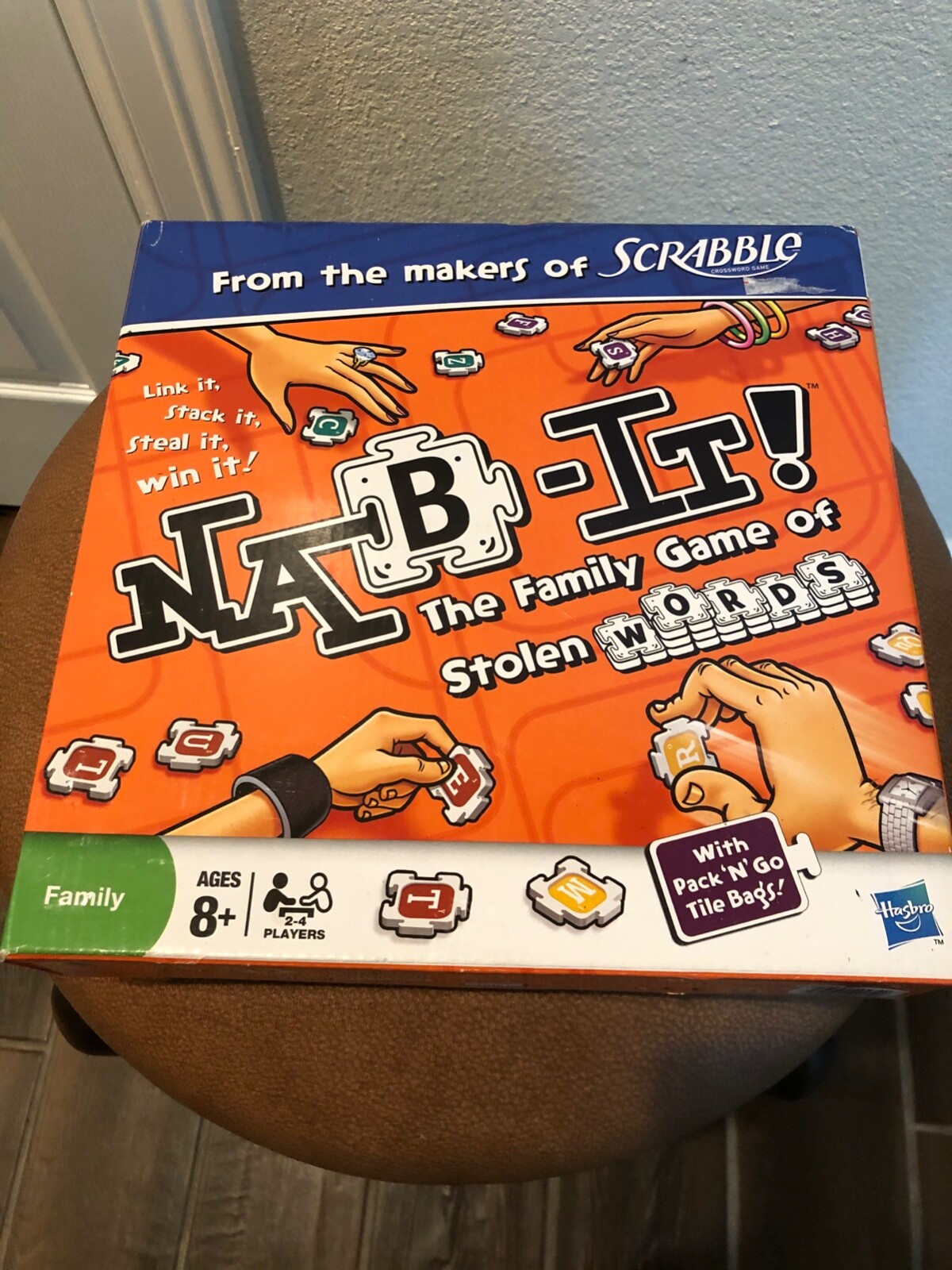 NEW - Nab-It ~ The Game of Stolen Words from the Makers of Scrabble by ...