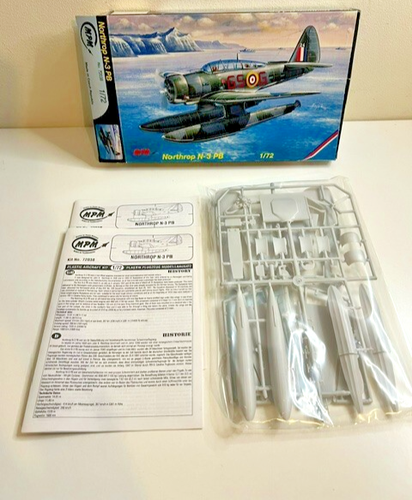 #570 - MPM NORTHROP N-3 PB 1:72 AIRPLANE MODEL KIT #72038 - NEW IN OPEN ...