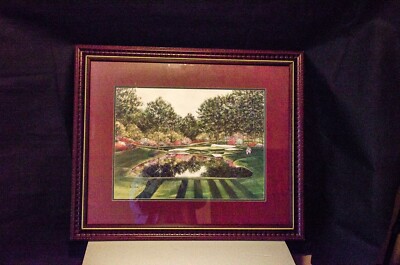 Augusta Masters Redbud Sixteen by Nancy Raborn Signed Numbered Limited ...