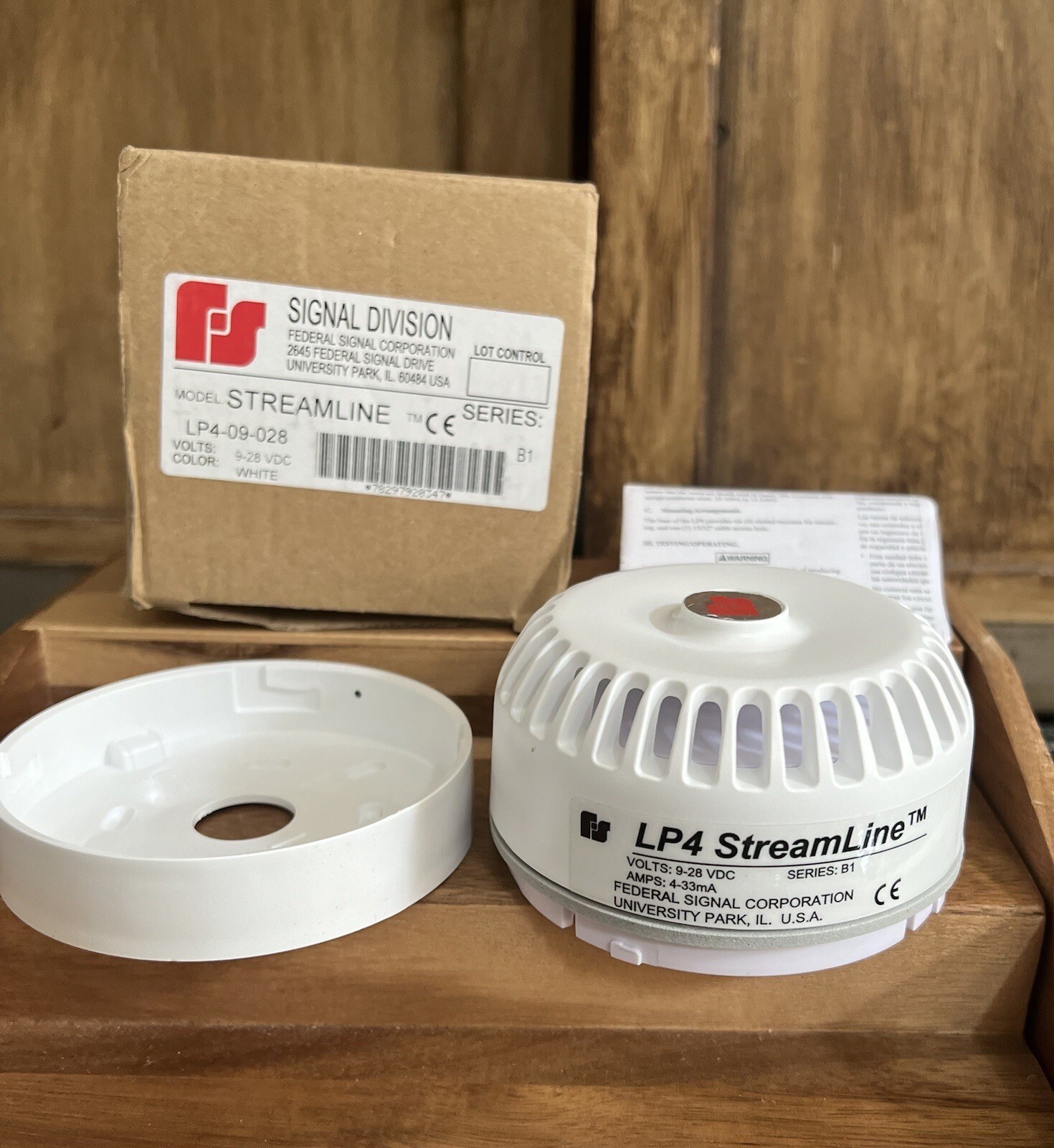 Federal Signal Low Profile Mini Sounder Outdoor 9-28vdc for sale online ...