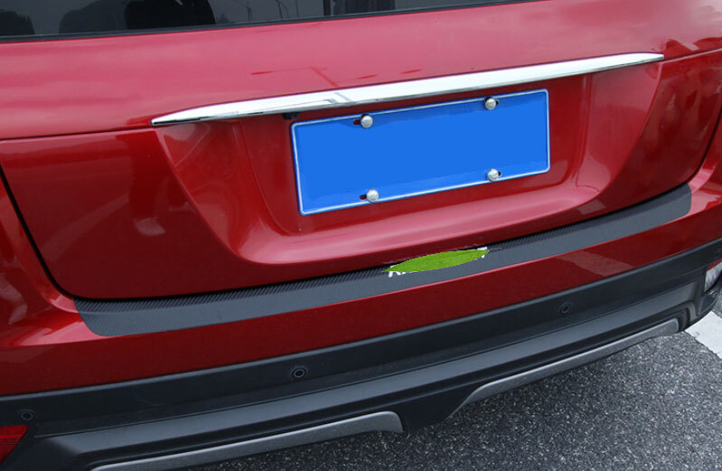 Carbon Fiber Leather Bumper Protector Plate For Mitsubishi Eclipse ...