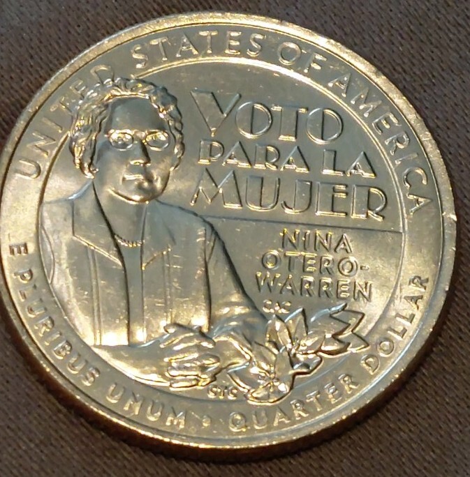 2022 D Nina Otero Warren quarter Rare Major die crack error! | eBay