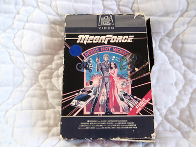 MEGAFORCE VHS BIG BOX 80'S SCI-FI ACTION HAL NEEDHAM BARRY BOSTWICK ...