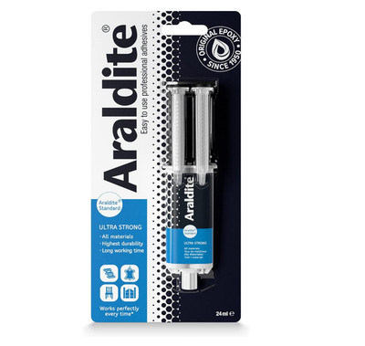 Araldite Standard 2-Part Epoxy Syringe Ultra Strong Multipurpose ...