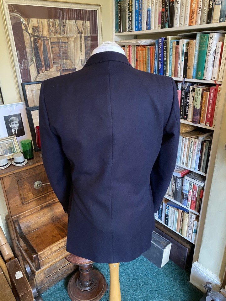 Gieves & Hawkes of Savile Row Double Breasted Navy Jacket with Brass ...