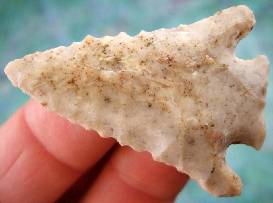 Super Fine Colorful G10 Georgia Coastal Flint Pine Tree Point wt COA Arrowheads | eBay