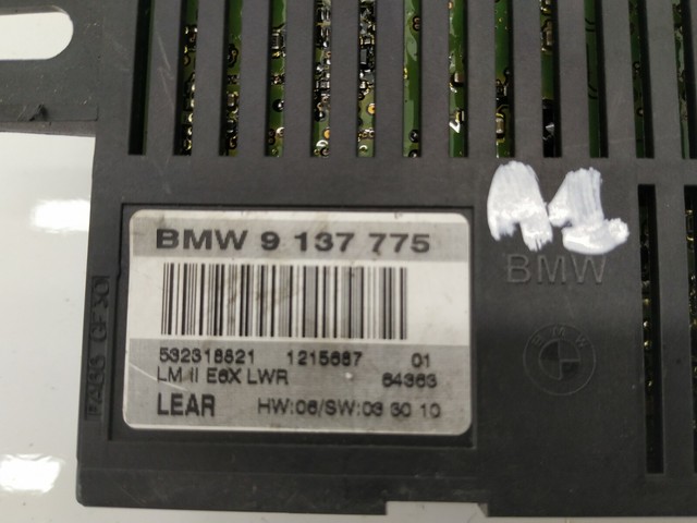 BMW 520d SE E60 2006 Light Control Module 9137775 for sale online | eBay