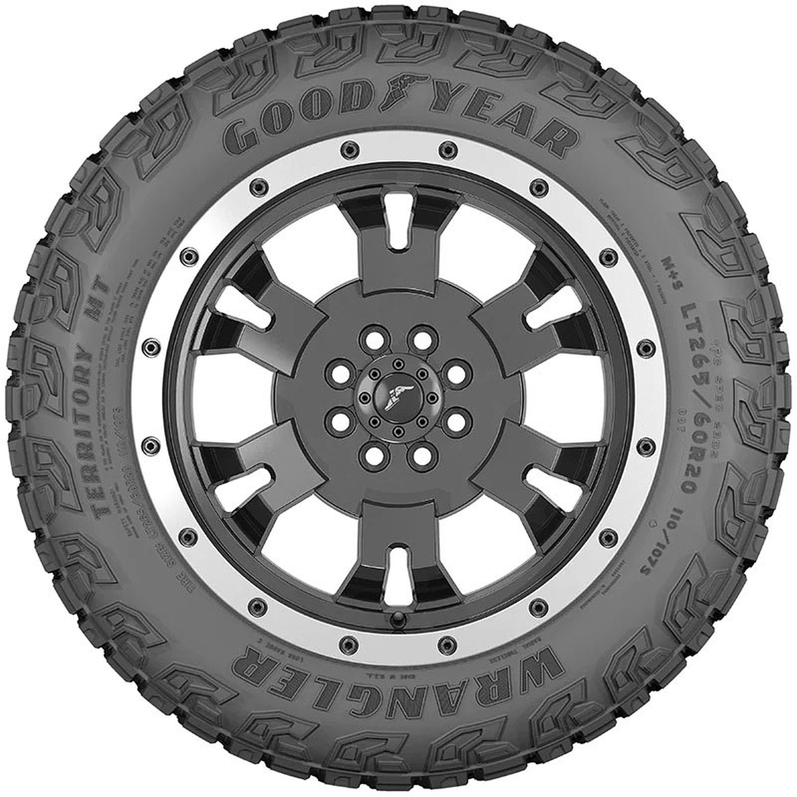 4 New Goodyear Wrangler Territory Mt - Lt275x70r18 Tires 2757018 275 70 ...