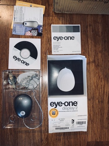 Eye One Display 2 Professional Monitor Calibration Correction x-rite PC ...