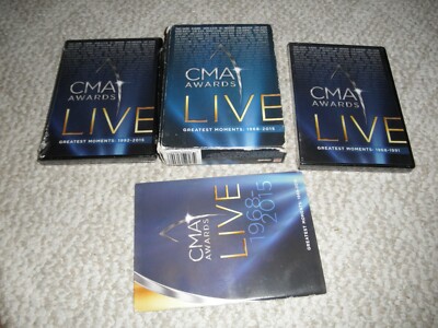 SEALED TIME LIFE 10 DVD SET 1968-2015 CMA AWARDS LIVE W/ BOOKLET ...