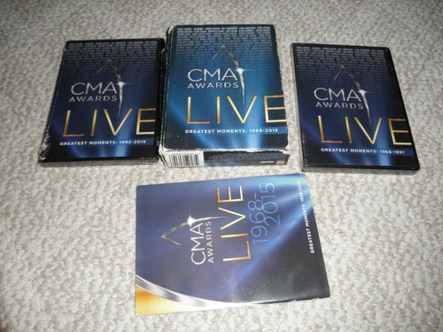 SEALED TIME LIFE 10 DVD SET 1968-2015 CMA AWARDS LIVE W/ BOOKLET ...