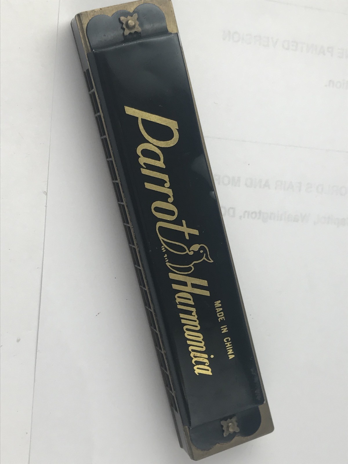 Vintage Harmonica Mouths Parrot Mod Tremolo-Mid 900 32 Holes | eBay