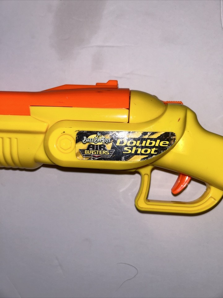 Air Warriors Buzz Bee Toys Double Shot Dart Rifle Blaster Gun ***No ...