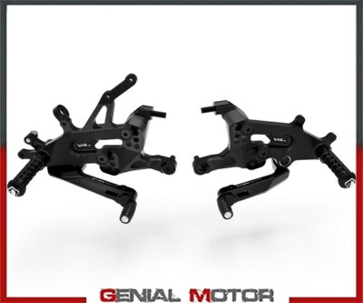 Commandes Arrières Régla DUCABIKE NOIR ECO Ducati STREETFIGHTER V4/V4S ...