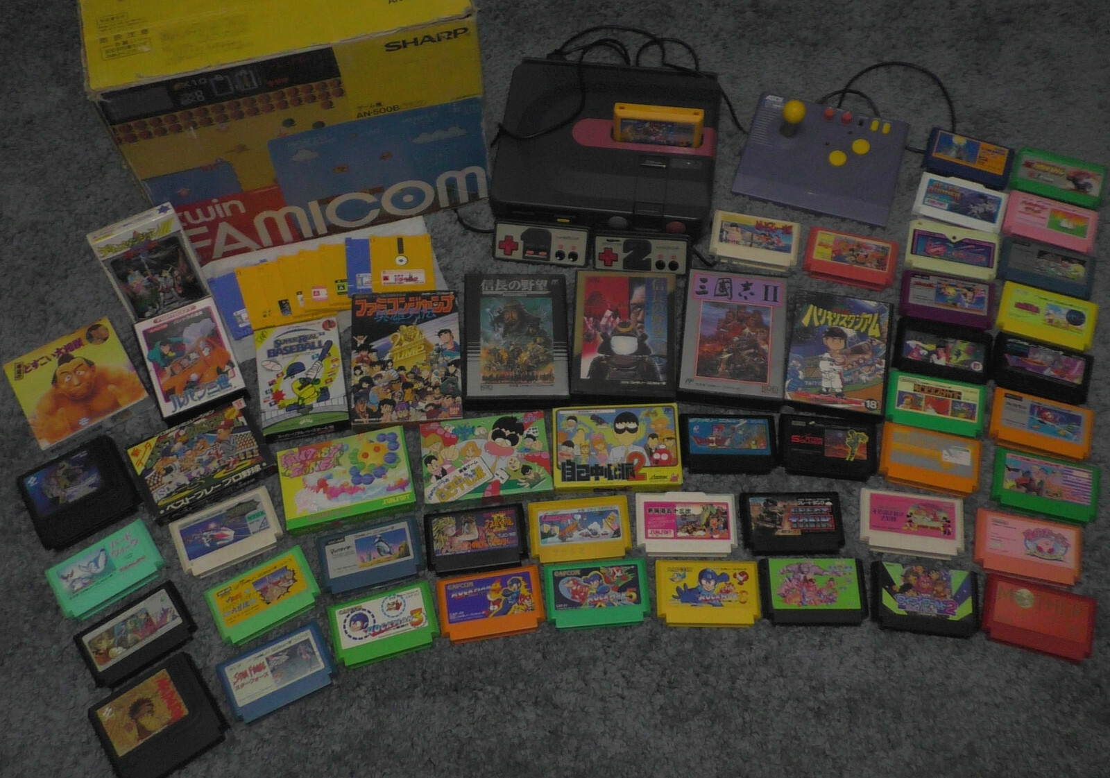 Nintendo Sharp Twin Famicom System Console Disk System FDS Akumajou ...