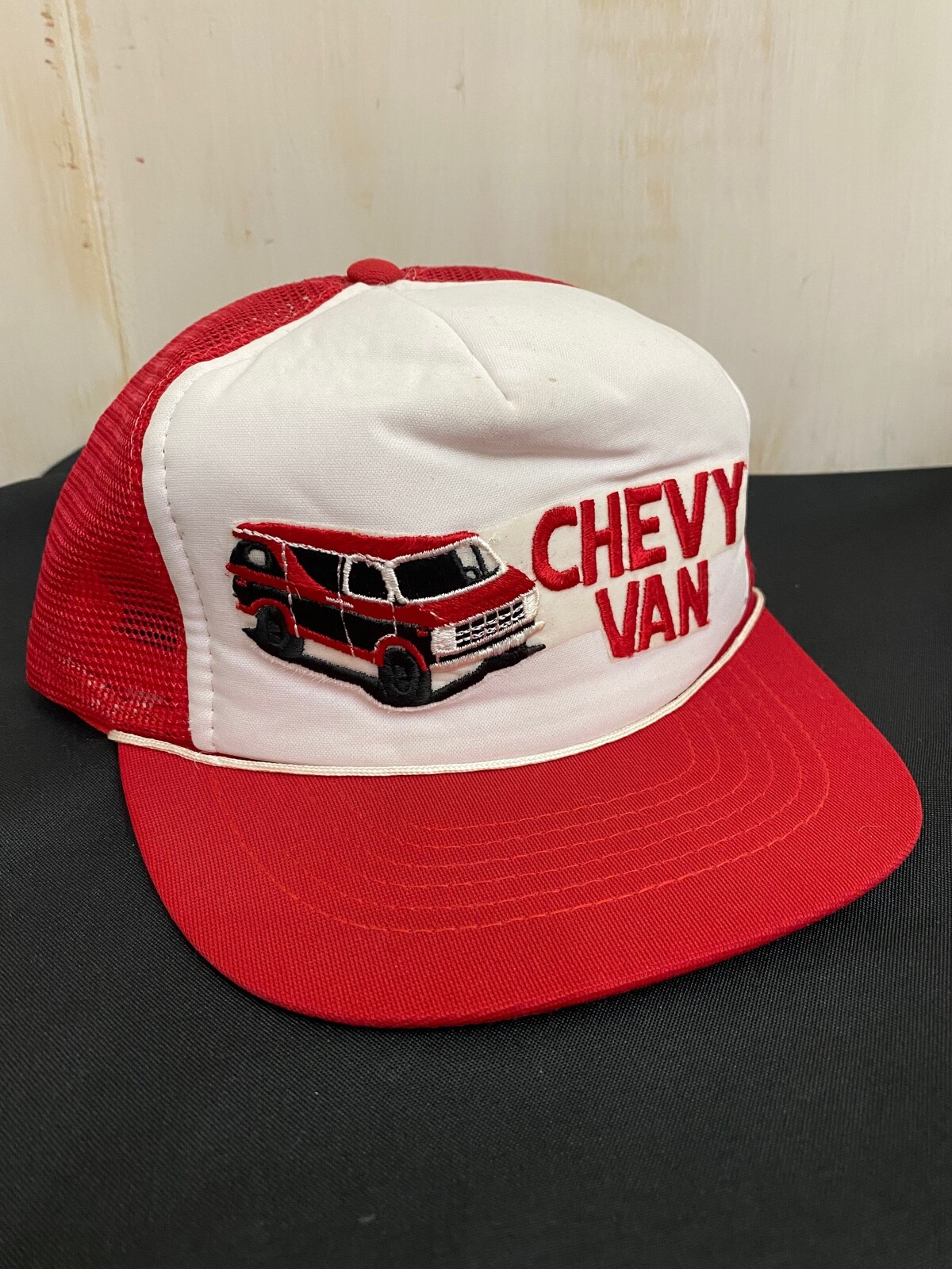 Rare! Chevy Van Vintage Trucker Hat Red, Free Shippin… - Gem