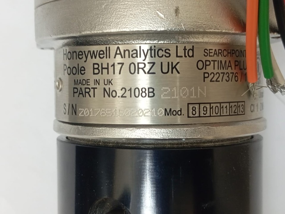 Honeywell / Searchpoint Optima Plus Point Infrared Gas Detector ...
