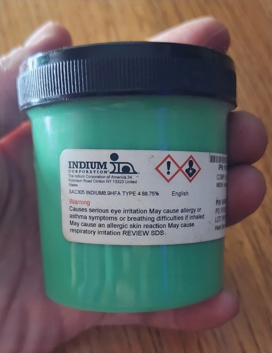 Indium Solder Paste SAC 305 No Clean, 52% OFF