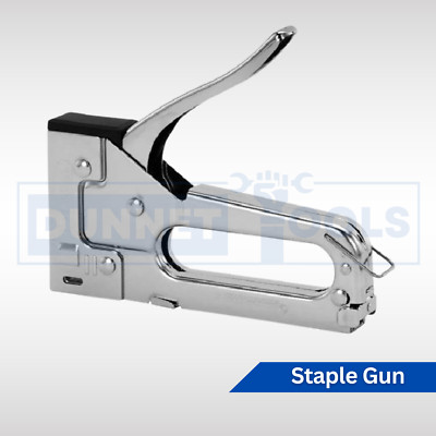 Heavy Duty Staple Gun Stapler Tacker With Staples Fabric Upholstery ...