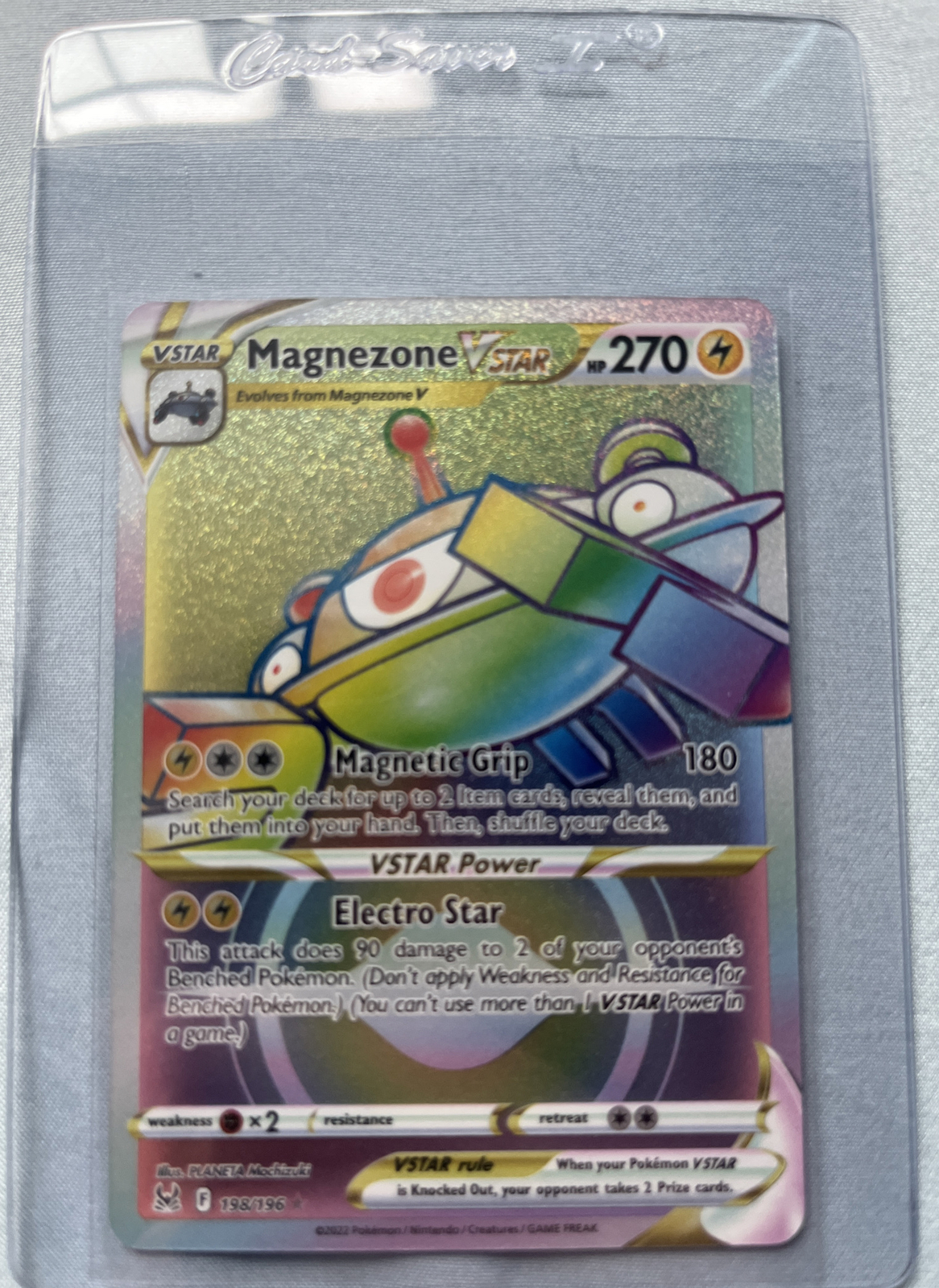 MAGNEZONE VSTAR 198/196 LOST ORIGIN POKEMON (RAINBOW SECRET, NM) | eBay