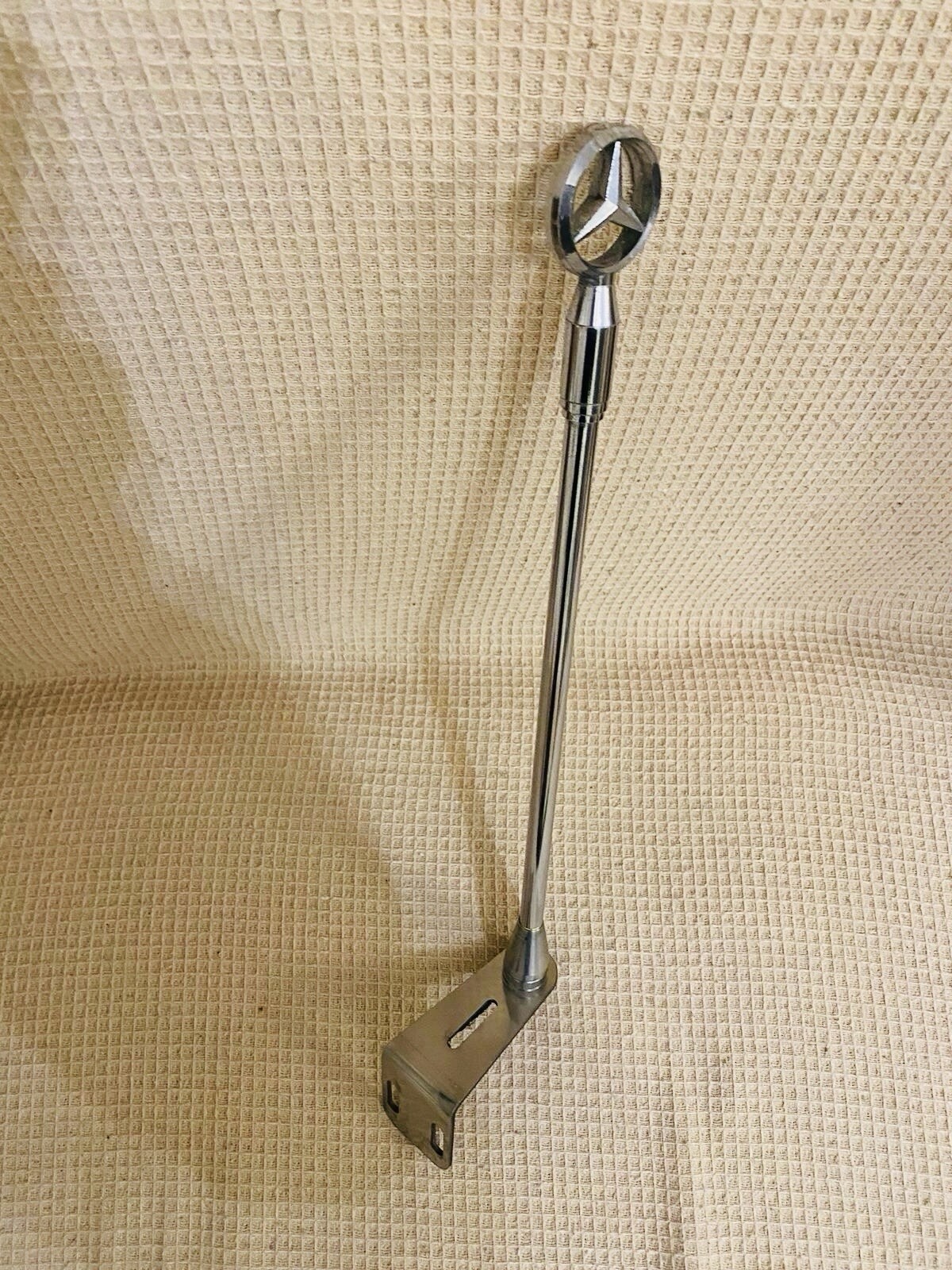 OEM Mercedes W202 W210 W140 W126 W123 Flag Pole Parking Chrome Mercedes ...