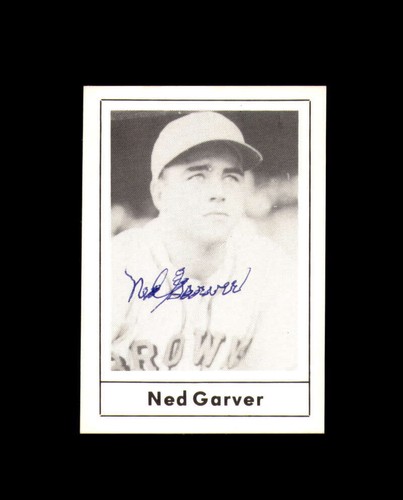 Ned Garver Signed 1978 Grand Slam St. Louis Browns Autograph | eBay