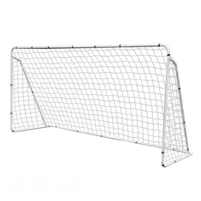 12 x 6' Soccer Goal Net Steel Frame Backyard Football Training Set ...