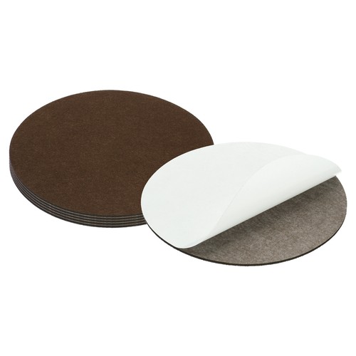 9 Inch Diameter Lamp Base Felt, 6Pack 3mm Thickness Round Felt, Coffee ...