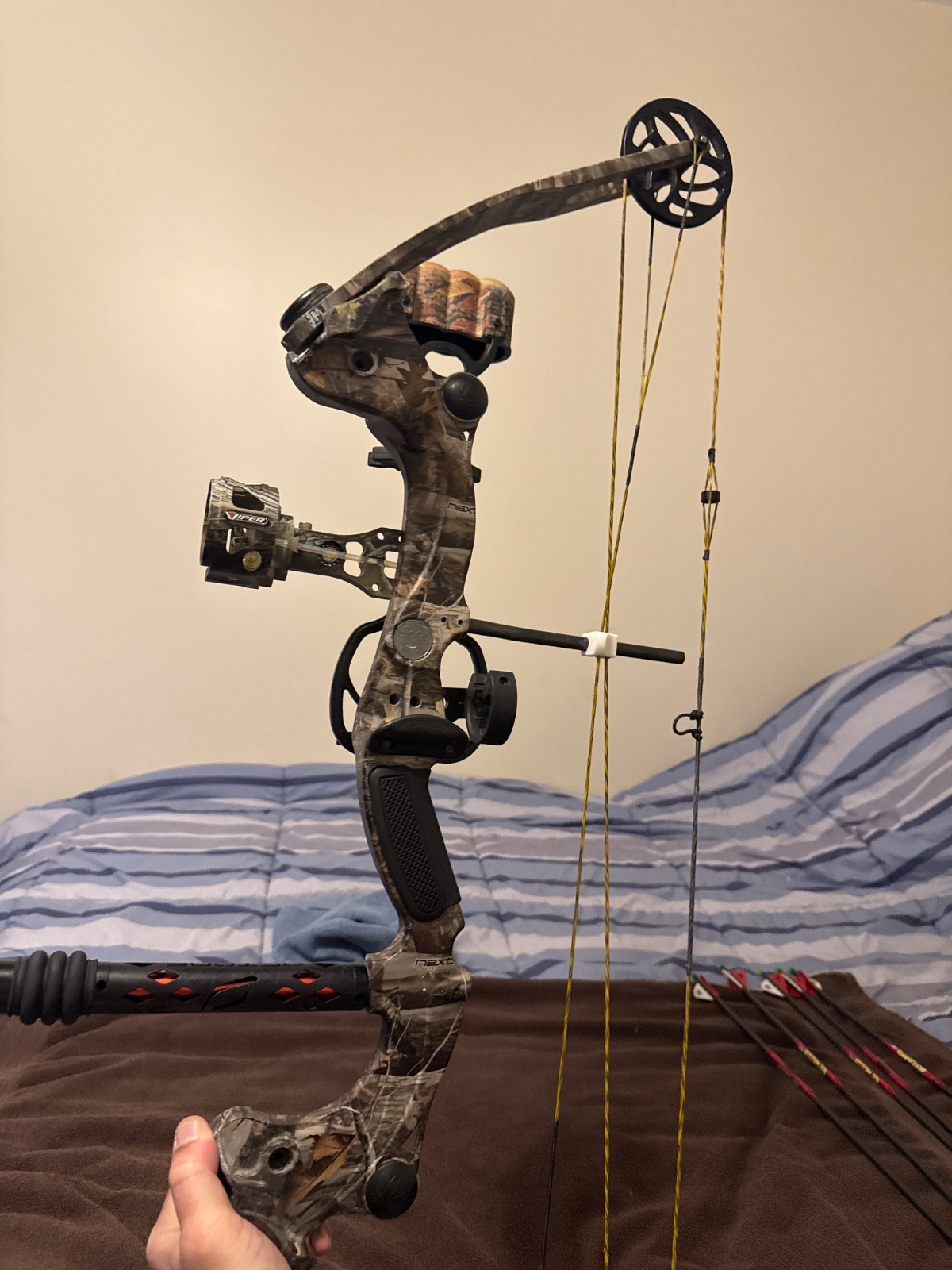 Trophy Hunter Xtreme Martin Archery Compound Bow 45-60 Adjustable Draw ...