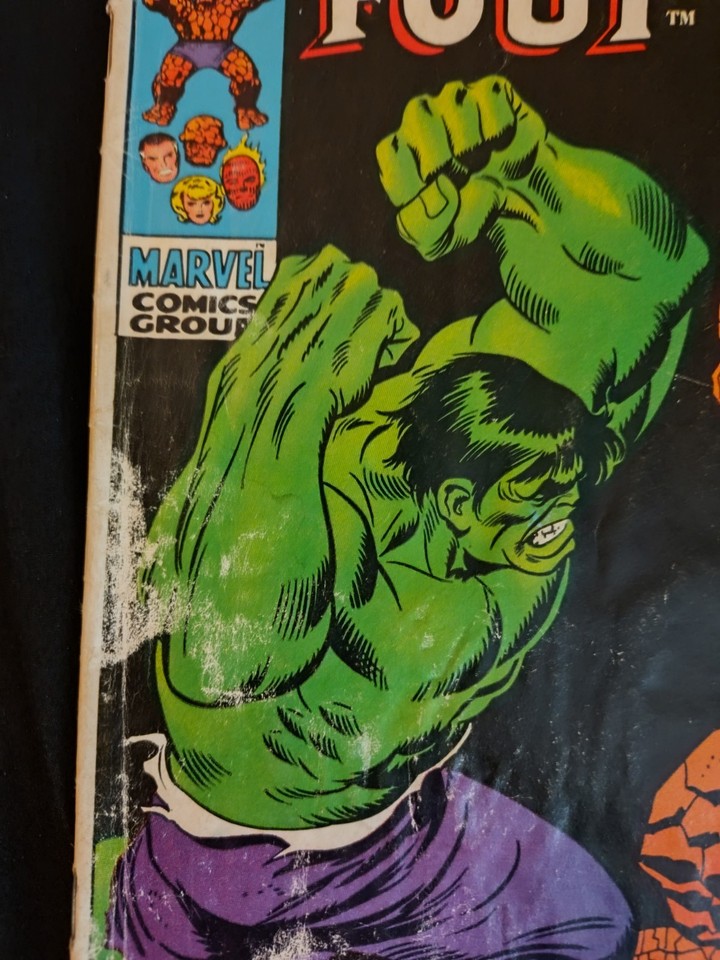 Fantastic Four #112 (1971) — Hulk vs Thing Classic Cover — Low Grade ...