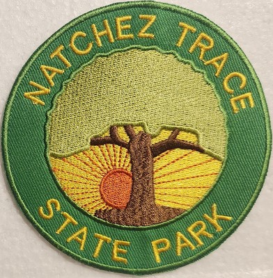 Natchez Trace State Park State of Tennessee embroidered Iron on patch ...