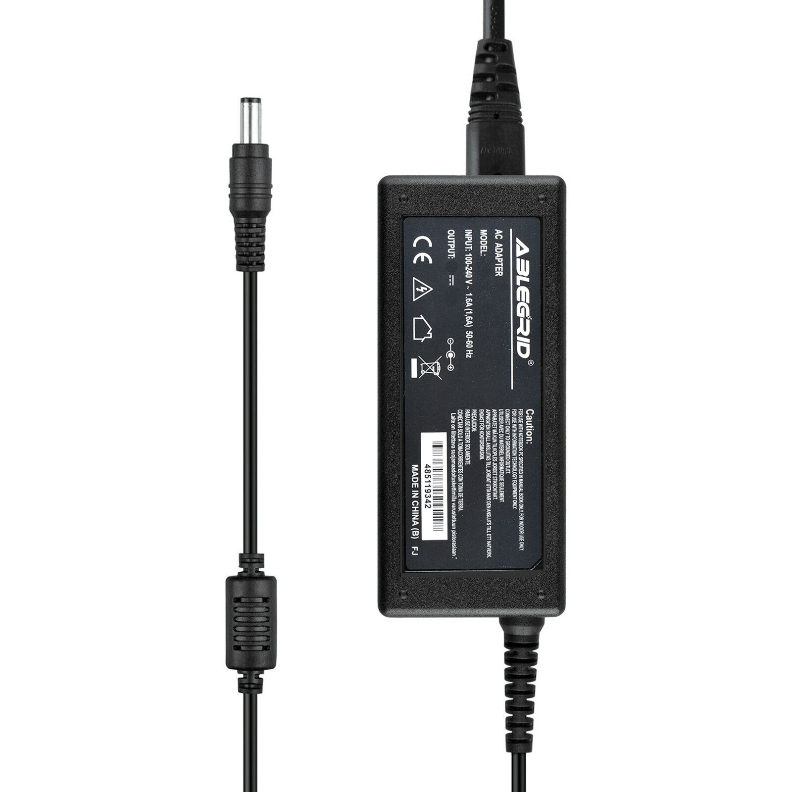 19V AC Adapter Power Charger For Gateway GWNR51416-BK GWNR51416-BL ...