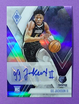 2023-24 Panini Phoenix | PURPLE ROOKIE AUTO #PRA-GGJ | GG JACKSON II ...