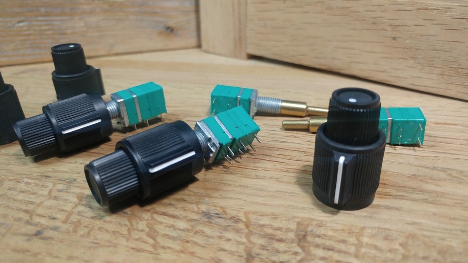 Dual Concentric Knob for Bourns PTH & PJT Potentiometers | eBay