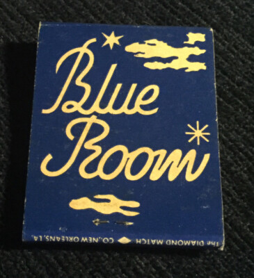 Vintage Roosevelt Hotel The Blue Room New Orleans Matchbook | eBay