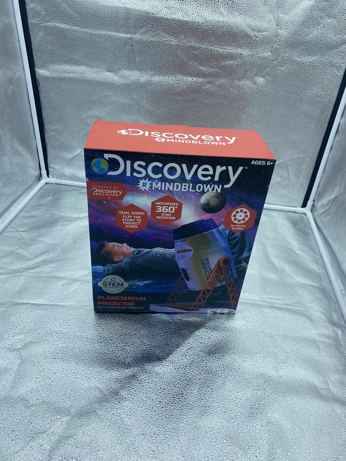 Discovery Mindblown Planetarium Projector 2-In-1 Stars & Planet ...