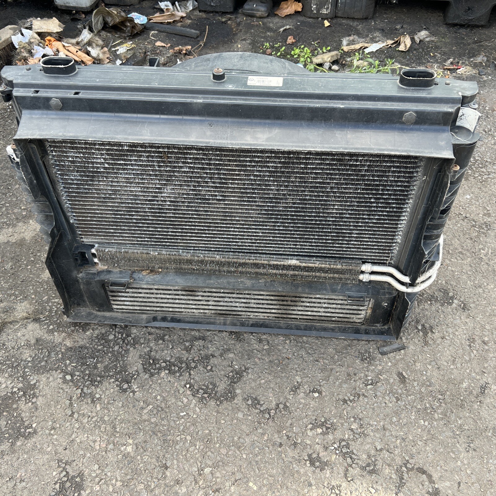 BMW 5 Series E60 E61 520d 525d 530d Diesel Complete Radiator Fan ...