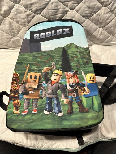 Roblox Kids Backpack Adjustable Padded Shoulder Straps New Without Tags ...