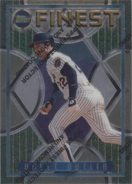 1995 Topps Finest - Brett Butler #272 for sale online | eBay