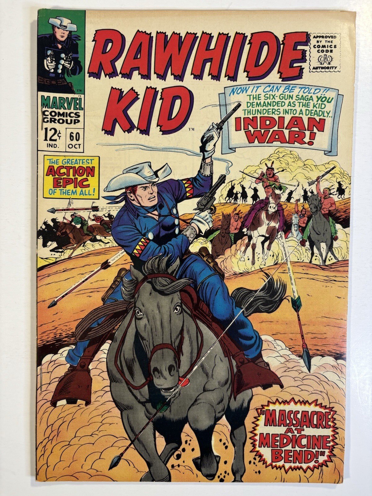 Rawhide Kid & Kid Colt Outlaw Marvel Comic Lot (3) - Very Good ...