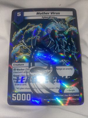 Kaijudo X1 MOTHER VIRUS Foil League 2012 Promo P10 Y1PRM - DUEL MASTERS ...