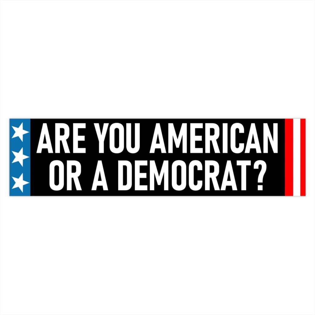 Democrat Bumper Stickers