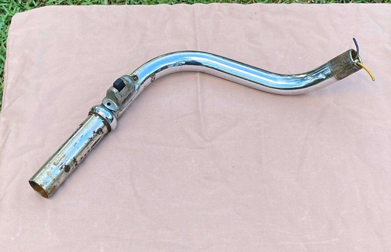 Harley Ironhead XLH XLCH 2 Piece Buckhorn Handlebars LEFT SIDE w/ 3 ...