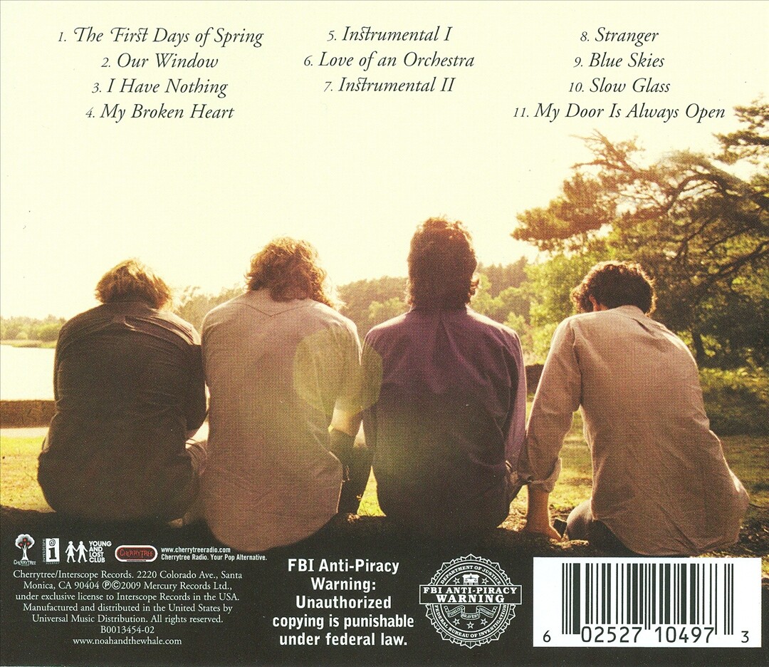 NOAH AND THE WHALE - THE FIRST DAYS OF SPRING NEW CD 602527104973| eBay