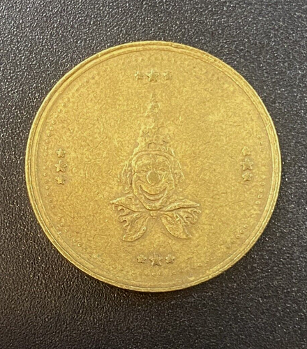 No Date (1979) Clown Face Games Token Scandia Kelowa Golf & Games ...