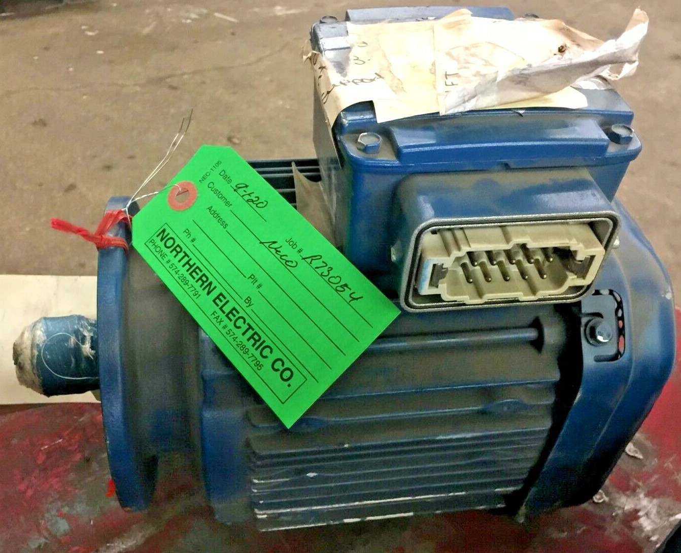 SEW AC Motor TYPE# DRE90M4/FG/ASE1/TF 1.5 HP 1740 RPM FR# 90M TEFC 277/ ...