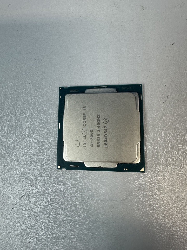 Intel i5-7500 3.40GHz 4-Core 6MB CPU Processor | LGA 1151 | SR335 ...