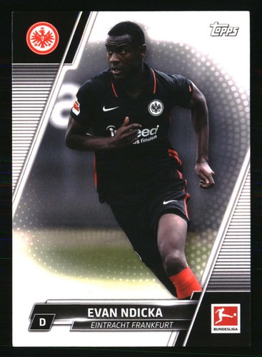 Evan Ndicka 2021-22 Topps Bundesliga #65 SOCCER Card | eBay